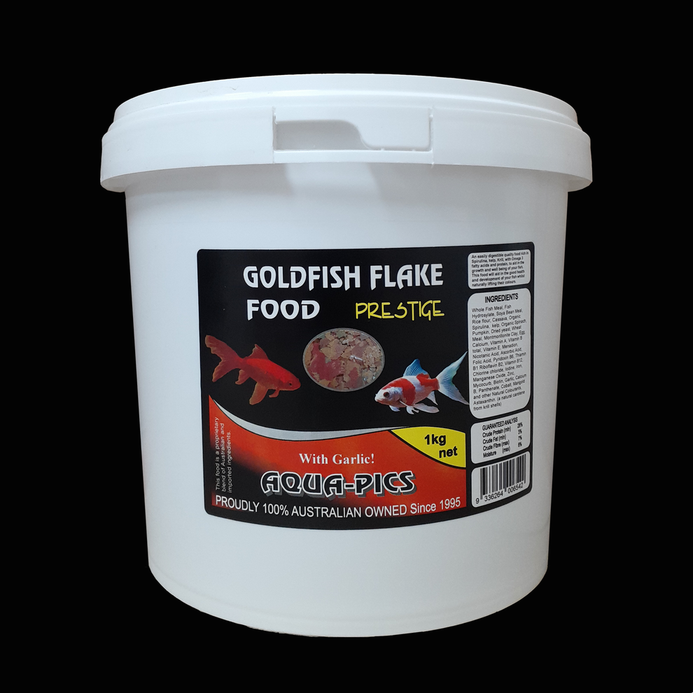 Flake Food Premium Goldfish 1kg – Aqua-Pics