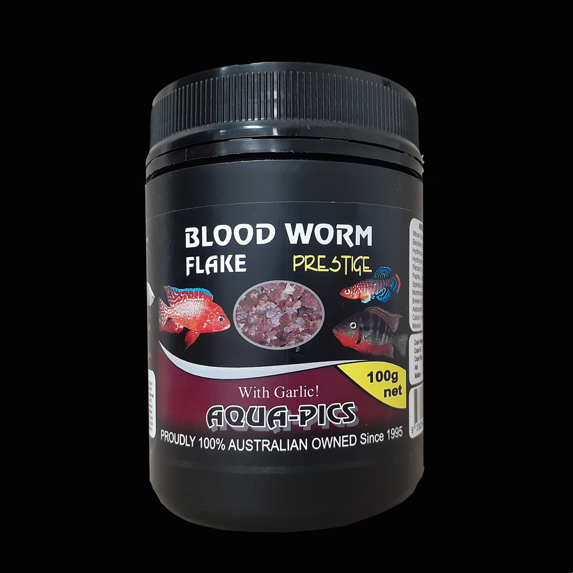 Flake Food Premium Bloodworm 100g – Aqua-Pics