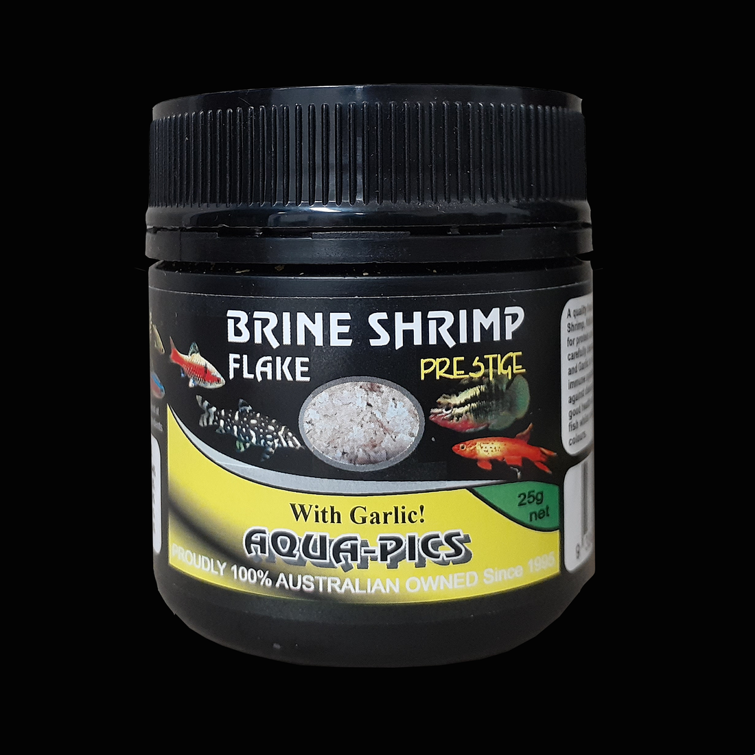 Flake Food Premium Brine Shrimp 25g – Aqua-Pics