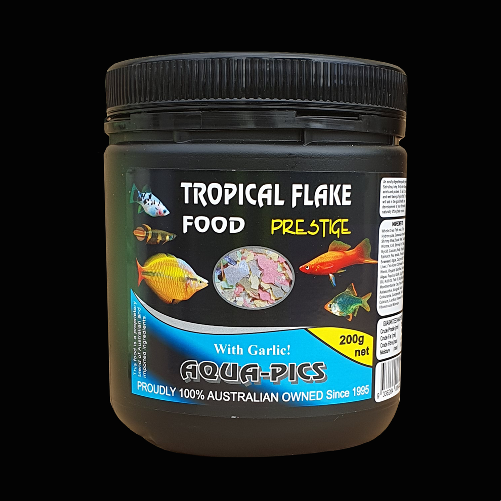 Flake Food Premium Tropical 200g – Aqua-Pics